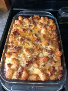Tator Tot Casserole - All We Cook