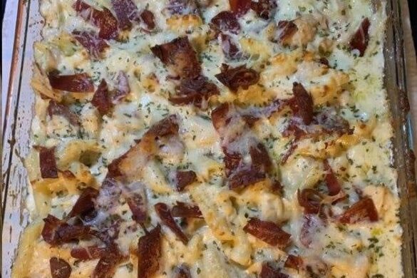 CREAMY CHICKEN AND RICE CASSEROLE - All We Cook