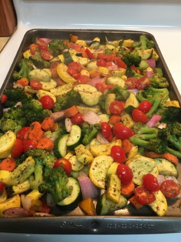 Roasted Vegetables - All We Cook