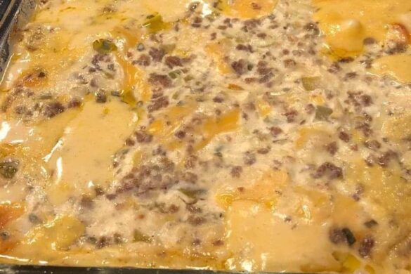 Baked Cream Cheese Spaghetti - All We Cook