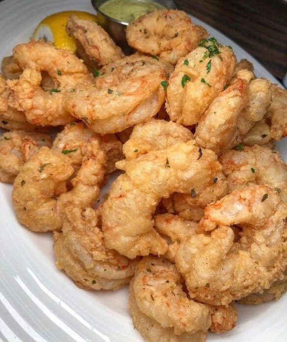 Crispy Fried Shrimp - All We Cook