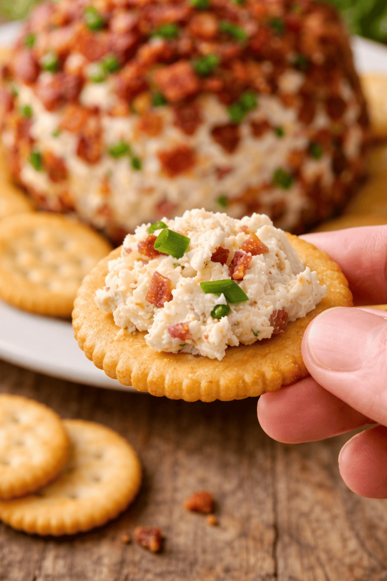 Creamed Chipped Beef Cheese Ball - All We Cook